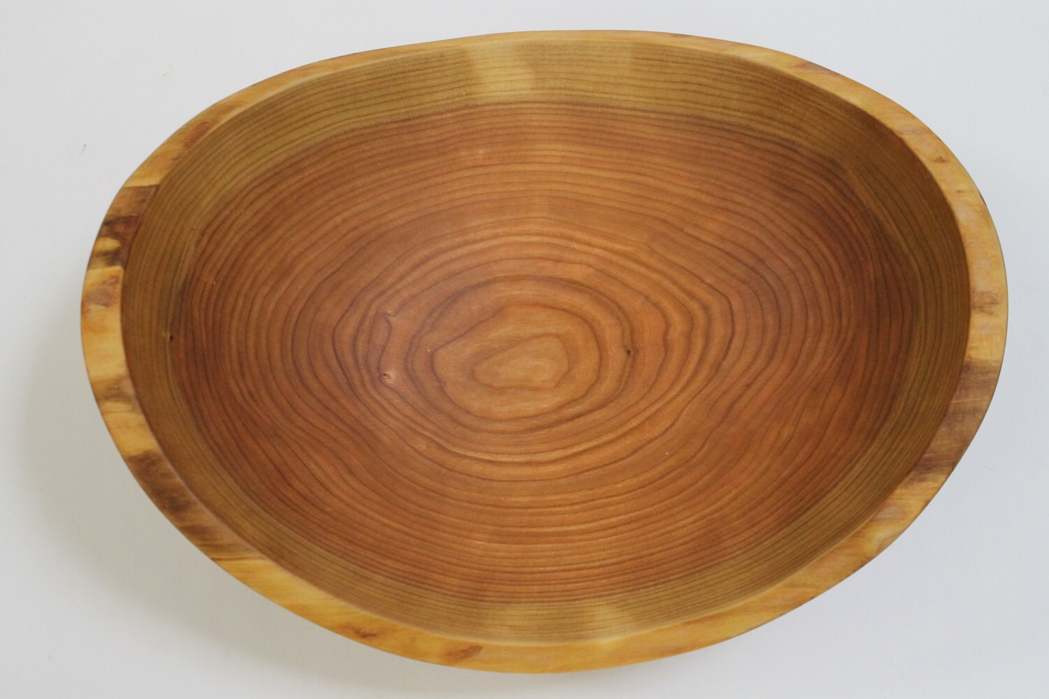 15 Large Wooden Salad Bowl Cherry Bowl Live Edge