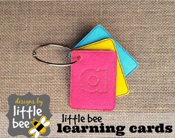 In the hoop alphabet | Etsy