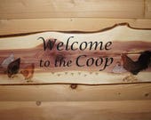 Chicken signs | Etsy