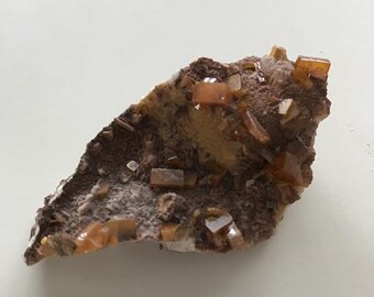 Wulfenite jewelry | Etsy