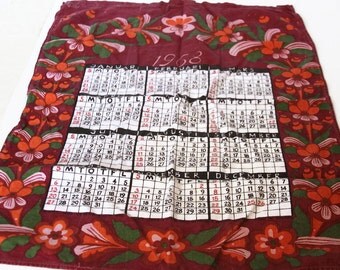 1968 calendar | Etsy