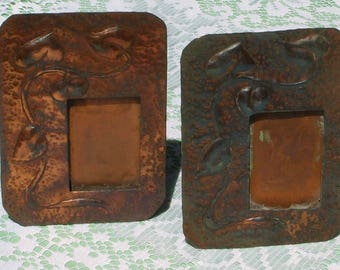 Copper framed art | Etsy