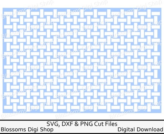 Basket weave svg digital download stencil svg template