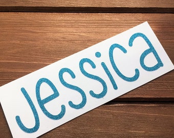 Glitter name | Etsy