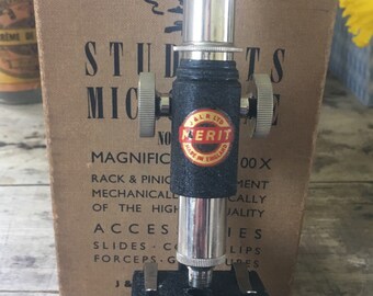 Vintage microscope | Etsy