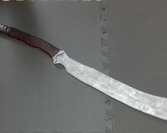 Orc Cleaver Sword/Axe Lord of the Rings Sword Wooden 'Bad