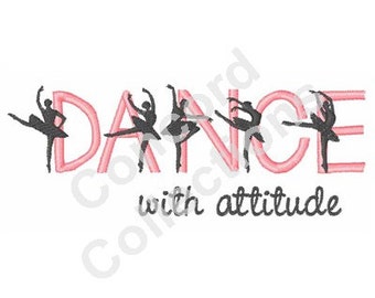 Dance embroidery | Etsy