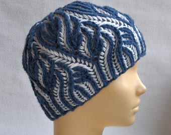 Brioche hat pattern | Etsy