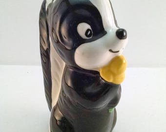 Ceramic skunk | Etsy
