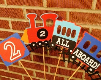 Train centerpieces | Etsy