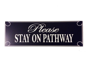 Pathway signs | Etsy