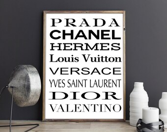 Louis vuitton poster | Etsy