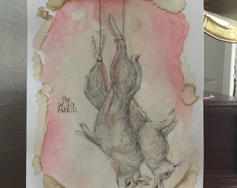 Dead rabbit | Etsy