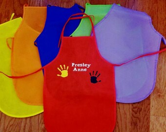 Preschool apron | Etsy