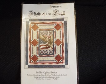 Eagle quilt pattern | Etsy