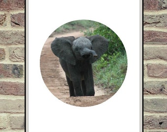 Elephant circle | Etsy