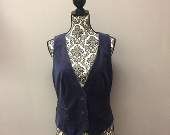 Velvet vest | Etsy