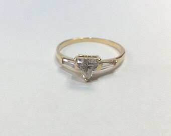 Fake engagement ring | Etsy