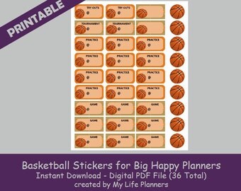 Basketball letters | Etsy