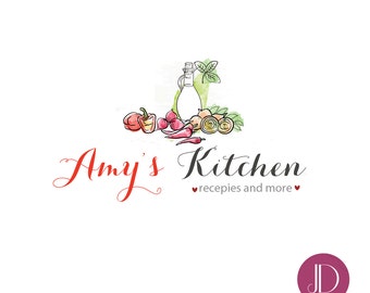 Food blog logo | Etsy