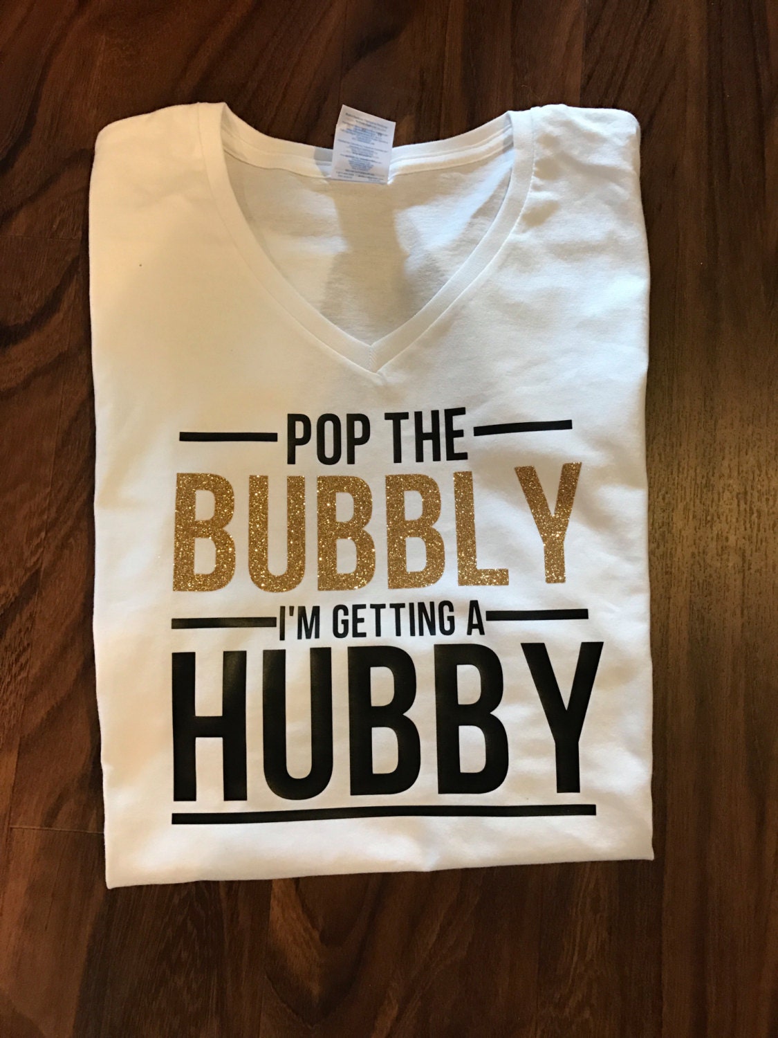 Pop The Bubbly Im Getting A Hubby By Vinylcrave On Etsy