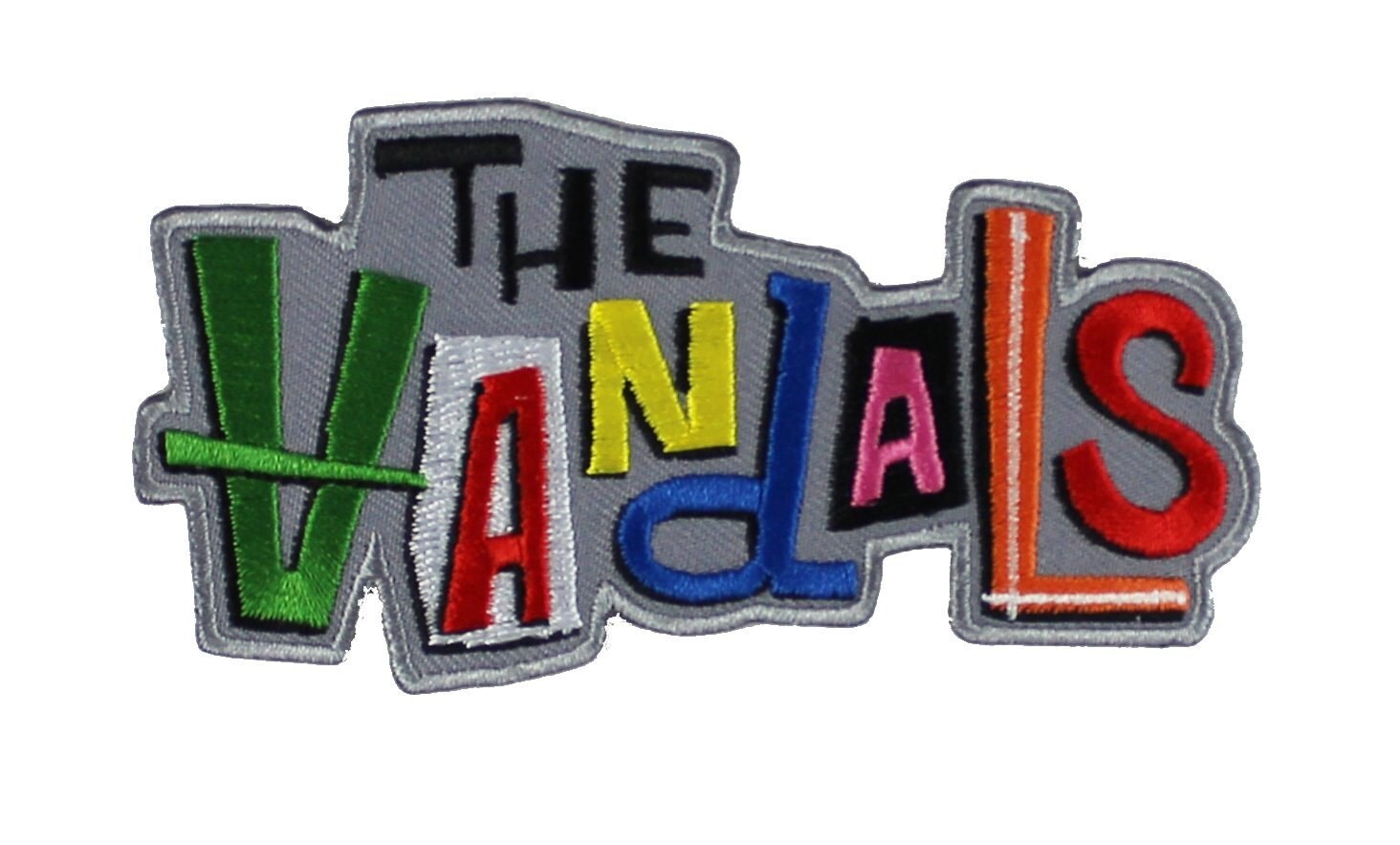 THE VANDALS LOGO, Officially Licensed Originals, Premium Quality Iron ...