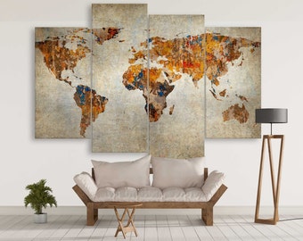 Map decorations | Etsy