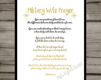Deployment prayer | Etsy