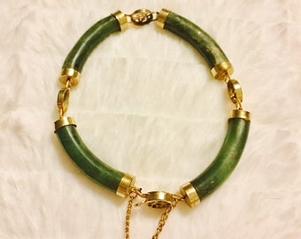 Nephrite jade bangle | Etsy