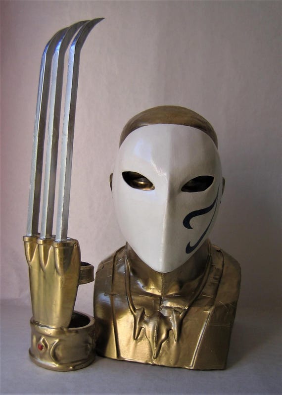 Vega Street Fighter Mask and Claws