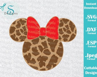 Minnie mouse svg | Etsy