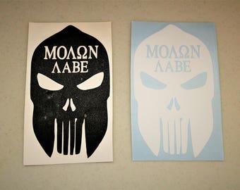 Spartan decal | Etsy