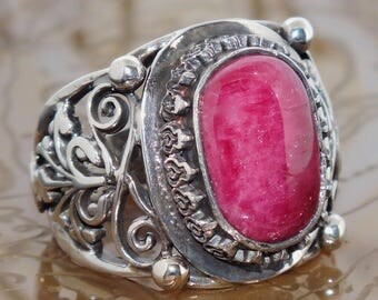 Mens ruby ring | Etsy