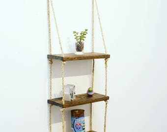 Rope shelf | Etsy