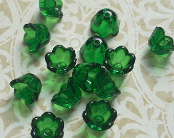 Emerald green flower | Etsy