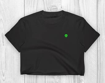 Alien crop top | Etsy