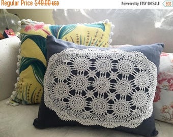 Doily pillow | Etsy