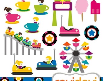 Amusement park | Etsy