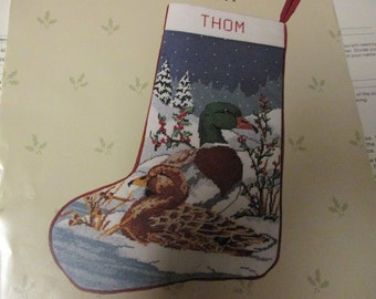 Needlepoint stocking kit | Etsy