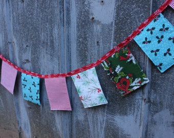 Items similar to Shabby cloth banner on Etsy