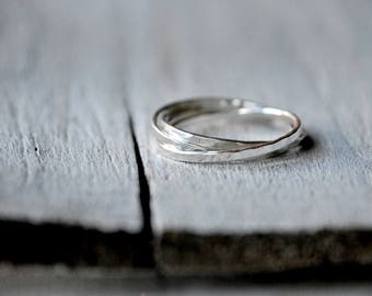 Three loop ring | Etsy