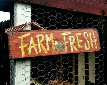 Farm fresh sign | Etsy