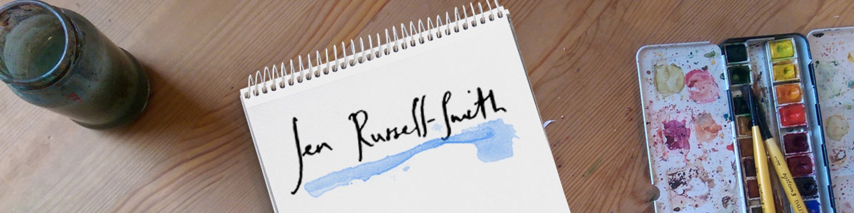 Illustration art prints and stationery by JenRussellSmith on Etsy