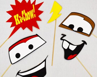 Cars photo booth | Etsy