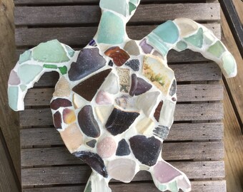 Sea turtle mosaic | Etsy