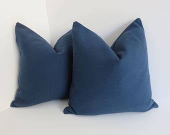 Blue pillow covers | Etsy