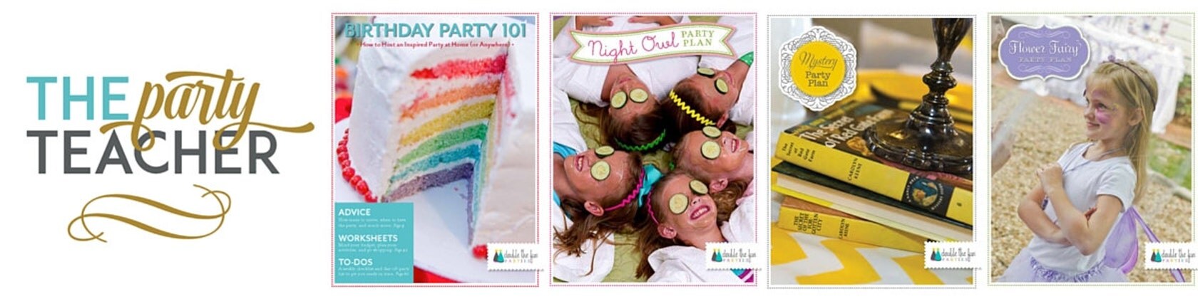 Party eGuides & Buntings for your next birthday by ThePartyTeacher