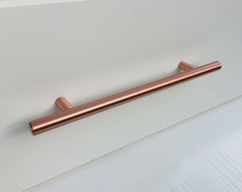 Copper drawer pull | Etsy