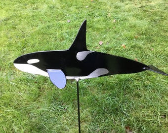 Metal whale art | Etsy