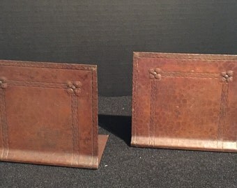 Copper bookends | Etsy